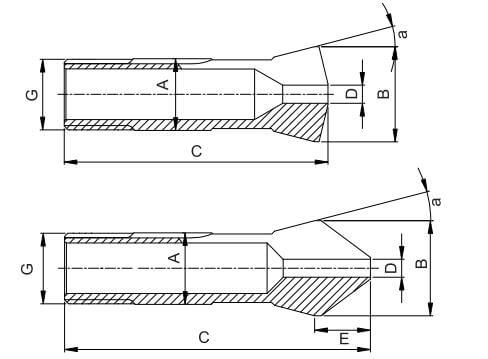 HPEDM Pull-type Schaublin collet W10-W25 | High Precision CNC EDM Tool ...