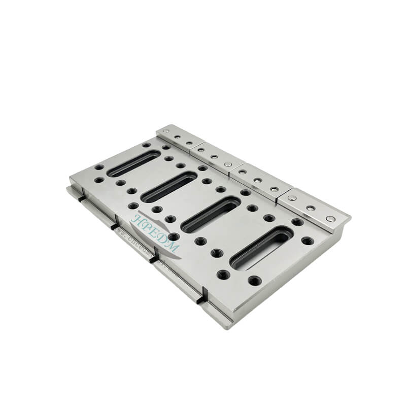 HPEDM® Stainless steel 4 mesh WEDM extension clamp | High Precision CNC ...