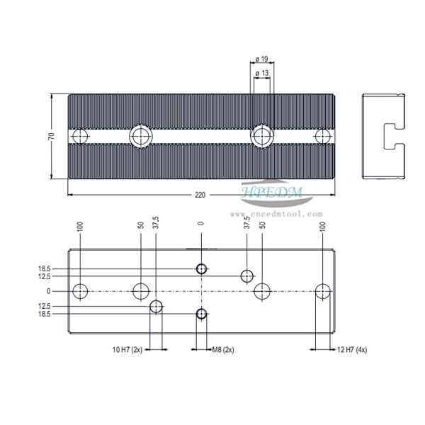 HPEDM® EROWA ClampSet base vice 220 HE-E07107 ER-016010 | High ...
